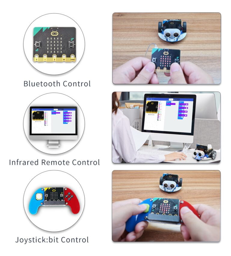 micro:bit Smart Cutebot kit - STEM & Educational Robotics