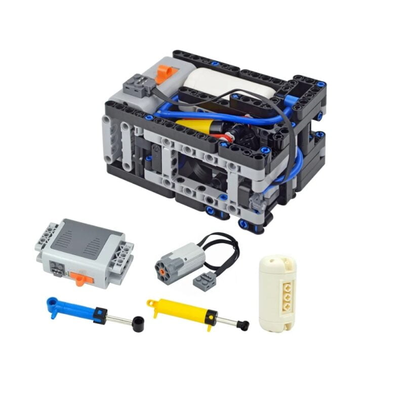 Motorized Compressor Pneumatic Set - STEM & Educational Robotics